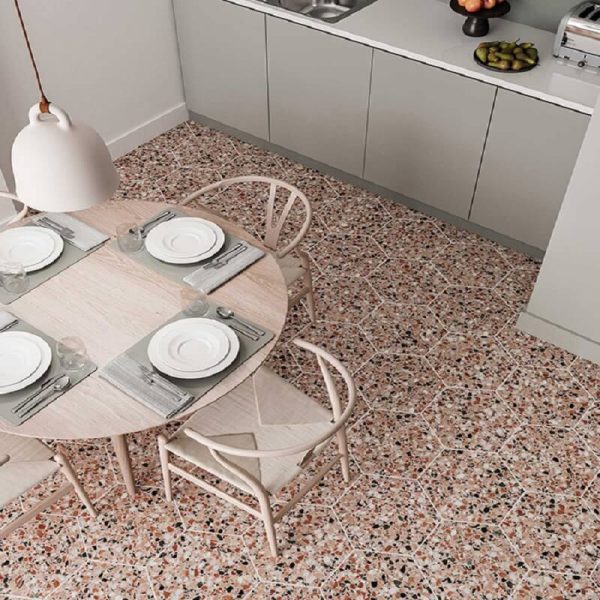 Pink Terrazzo Tile in Dubai & UAE @ Latest Designs - 10% OFF